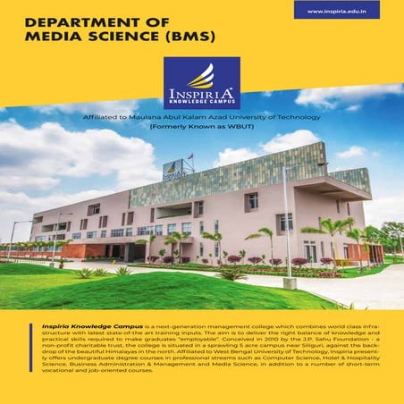 BMS Placement Brochure | Batch of 2016 | PDF
