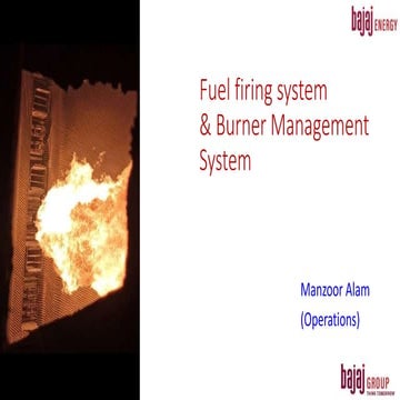 FURNACE SAFEGUARD SUPERVISORY SYSTEM (FSSS) | PPTX