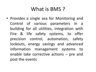 Bms system basic | PPT
