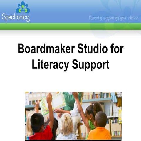 Boardmaker Studio for Literacy Support | PPSX