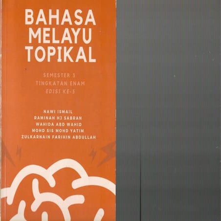 BM TOPIKAL BM 3 SIJIL TINGGI PERSEKOLAHAN | PDF