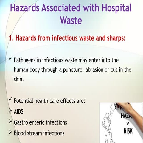 Hospital waste management | PPTX