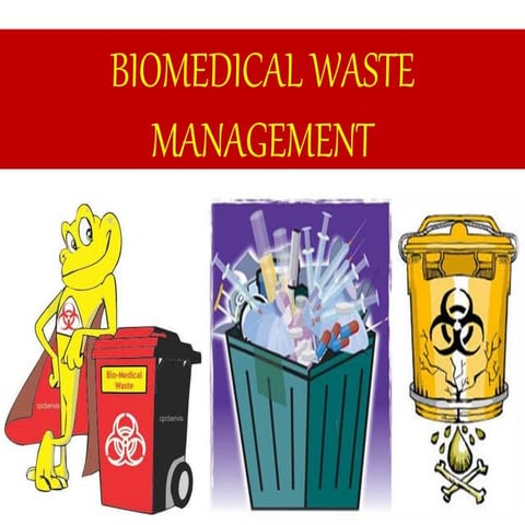 Biomedical waste management colour coding 2018 rules | DOCX