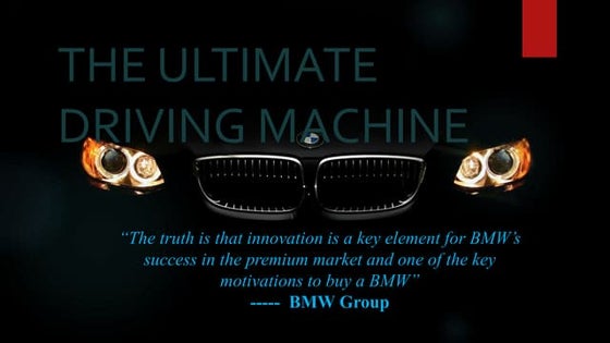 BMW case study | PPTX