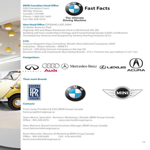 BMW Fast Facts | PDF