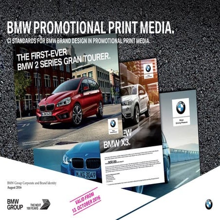 BMW identity (print media 2016) | PDF