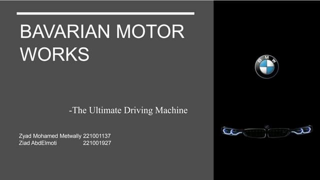 BMW Presentation.pptx