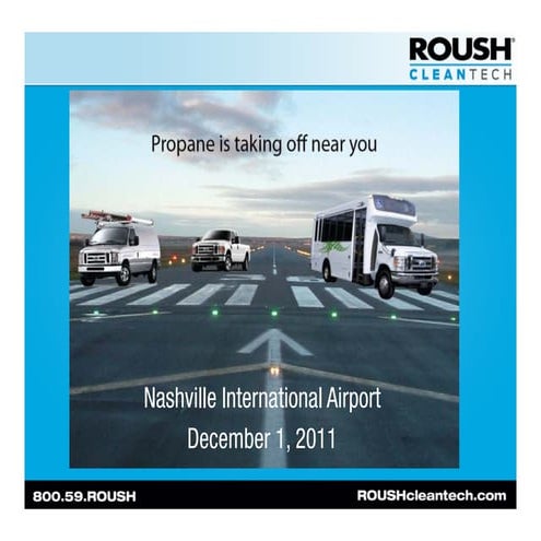 Meet ROUSH CleanTech - BNA Airport Pres. | PDF
