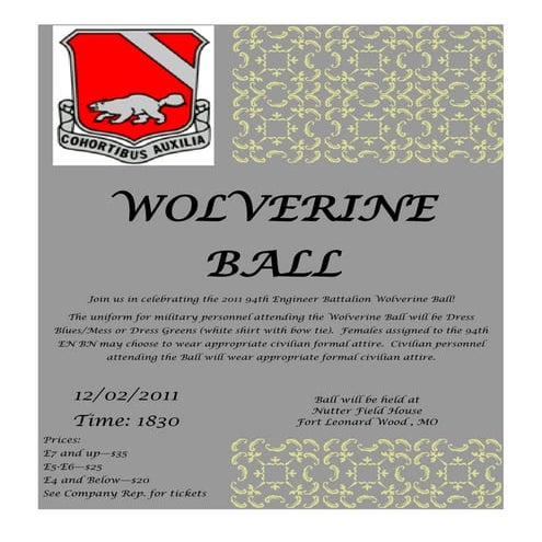 Bn ball flyer. | PDF