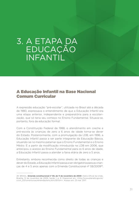 BNCC DA EDUCAÇÃO-INFANTIL.pdf Pré escola | PPT