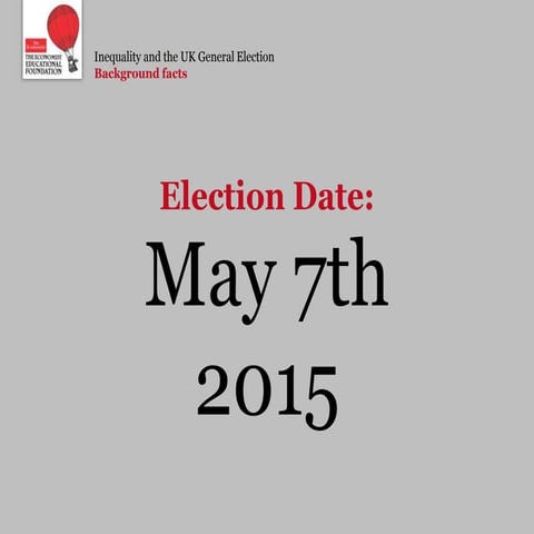 UK General Election 2015 - background facts for children | PPT