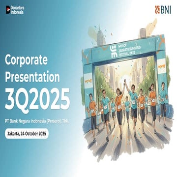 Bank Negara Indonesia (BNI) Corporate Presentation 3Q2025 | PDF