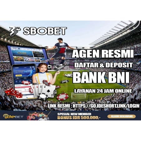 IDEBET : Situs Sbobet Gacor Ada Deposit Via Bank Bni Prov. NTB | PDF