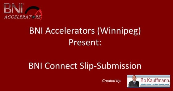 High Intensity Interval Training (Training your BNI Chapter) | PPT