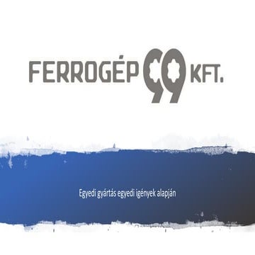 BNI 301 Szilágyi Nándor (Ferro Gép 99 Kft.) 2020.08.26. | PPTX