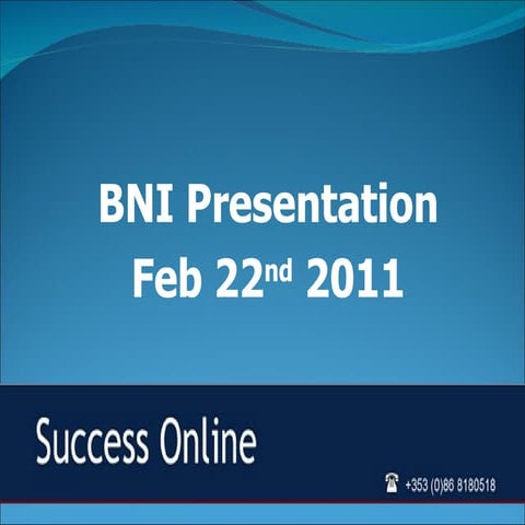 Bni feb22 presentation | PPT | Search | Internet