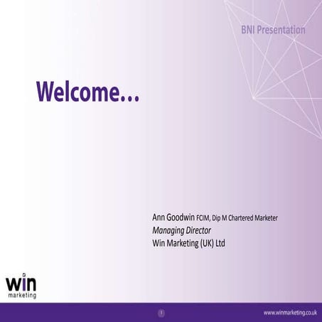 Win marketing