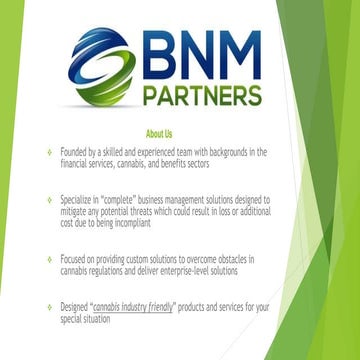 BNM Short Overview | PPT