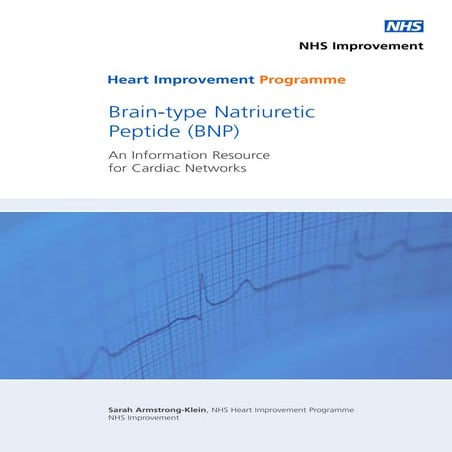 Brain-type Natriuretic Peptide (BNP) - An Information Resource for ...