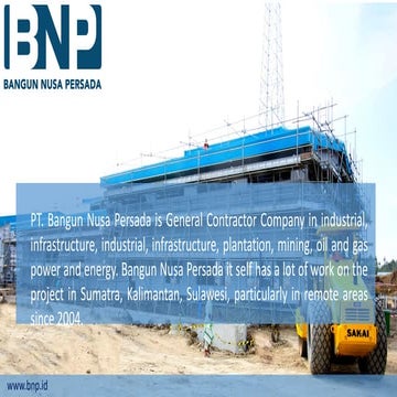 PT BANGUN NUSA PERSADA COMPANY PROFILE | PDF