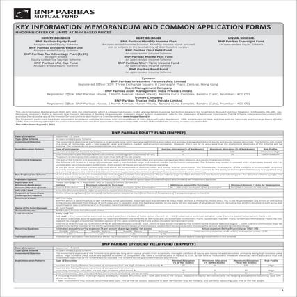 L&t mutual fund common application form with kim | PDF