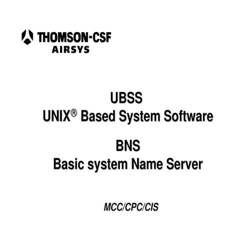 UBSS Bns | PPT