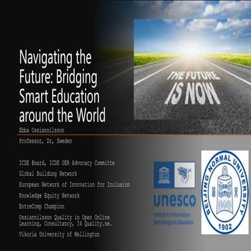 BNU Navigating the Future- Bridging Smart Education around the World ...