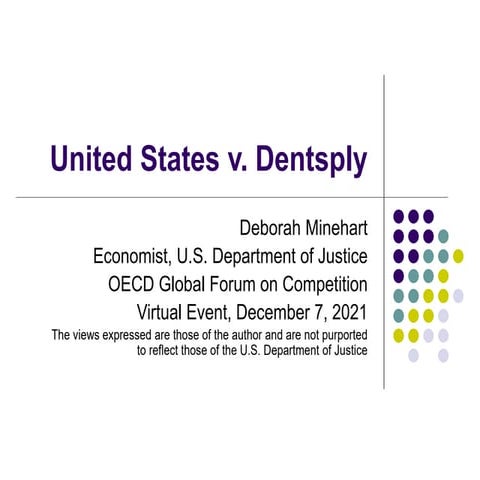 Economic analysis and evidence in abuse cases – Break-out Session 2 ...