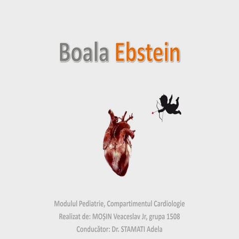 Cardiologie pediatrică: Boala Ebstein | PPTX