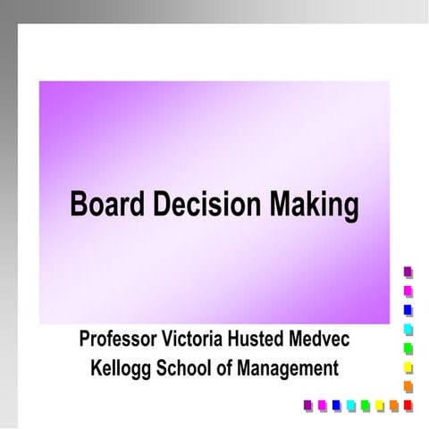 Board Decision Making Help you to better understand the biases in ...