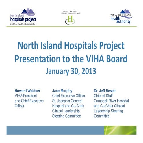 NIHP VIHA Board Presentation | PPT