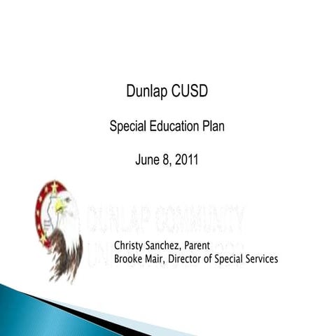 Special Education Advisory Committee- Board Presentation | PPT