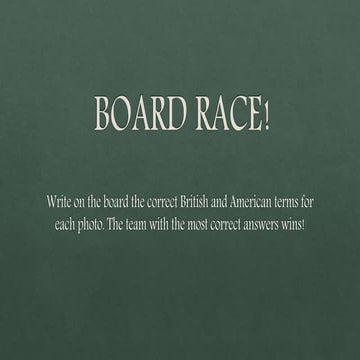 Board Race! | PPTX
