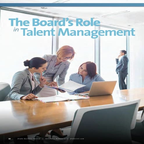 Board Role in Talent Management - Dake Business Review - March 2015 ...