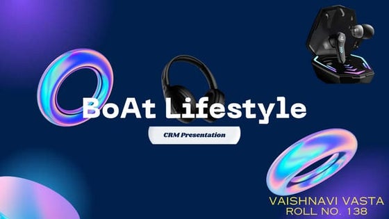 BOAT marketing strategies impact on consumer | PPT