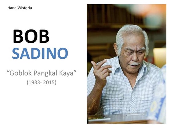 Bob sadino | PPT