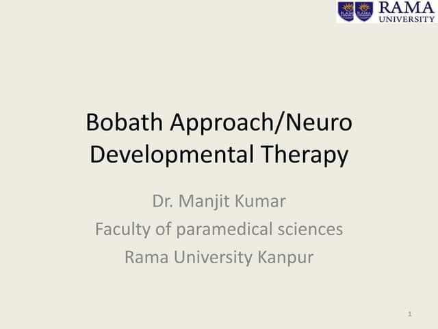 Bobath approaches | PPT