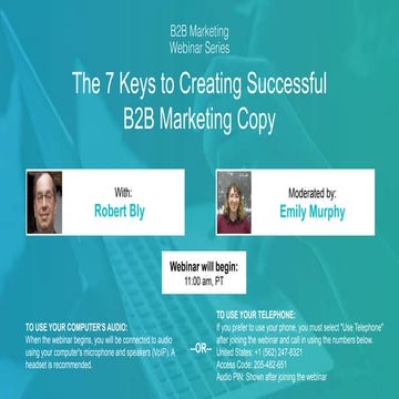 Trends in B2B Marketing: The 7 Keys to Creating Successful B2B ...