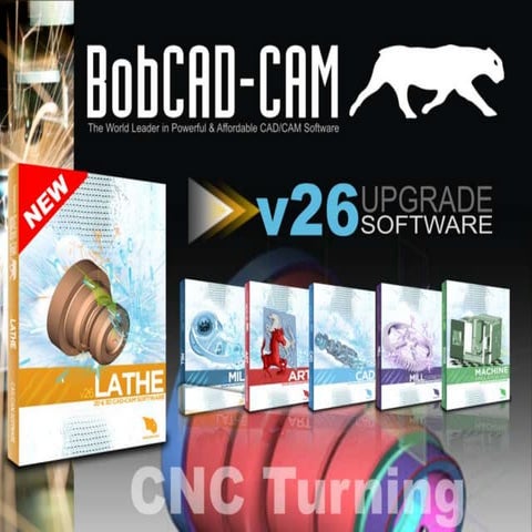 CAD-CAM CNC Software for Lathe Machining | PPTX