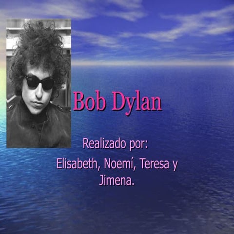 Bob Dylan PowerPoint | PPTX