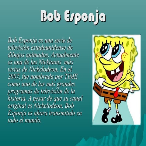 Bob esponja | PPT