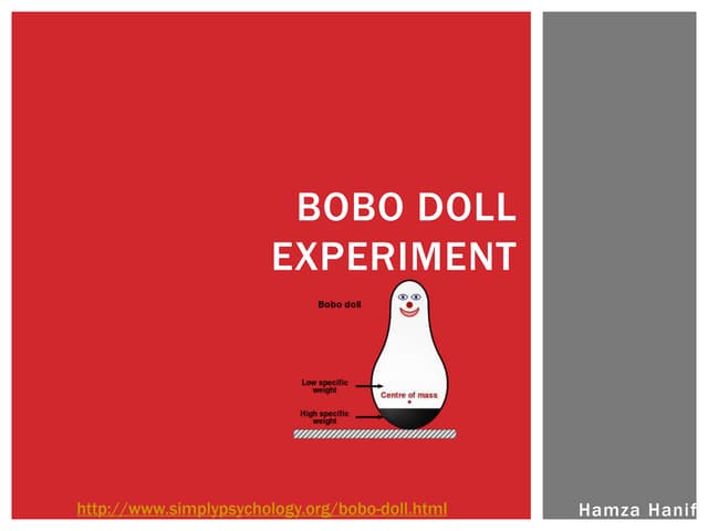 Bandura and the Bobo Doll | PPTX
