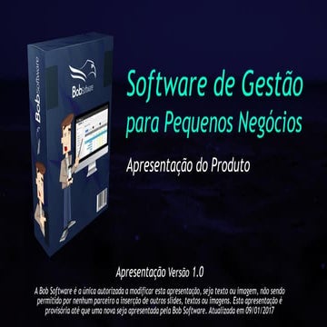 Bob software - Apresentação do Produto | PPT | Download Gratuito
