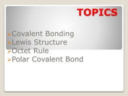 Covalent bond | PPT