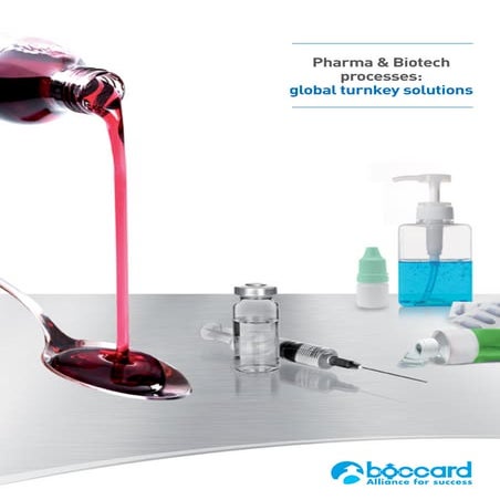 Boccard pharma gb-bd | PDF