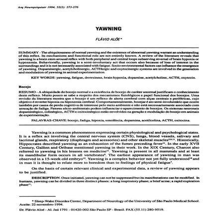Why do we yawn? from a neurobiological perspective | PDF