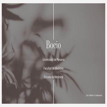 Bocio | PPTX