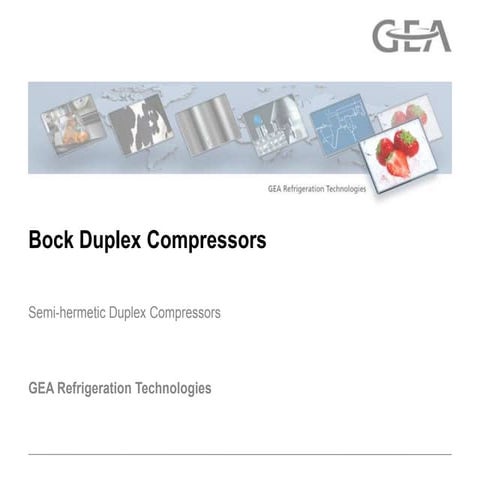 Bock Duplex Compressors | PPTX