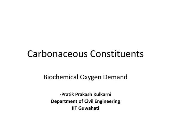 chemical oxygen demand -analysis using APHA manual | PPTX | Chemistry ...
