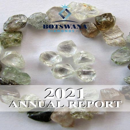 Botswana Diamonds plc 2021 Annual Report | PDF